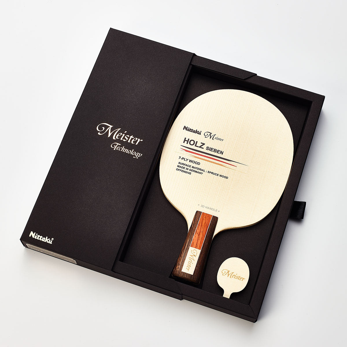 NITTAKU Holz Sieben - Tischtennis-Holz aus der Meister Serie – Nittaku Deutschland - Tischtennis ...
